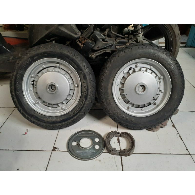Jual banset ban velg tromol upgrade vespa r10 super sprint bajaj ori ...