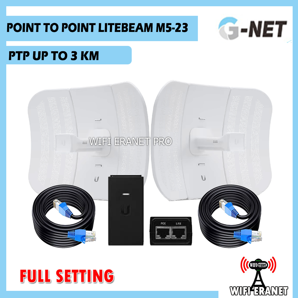 Jual Paket Point to Point LItebeam M5 full setting up to 3 KM | Shopee ...