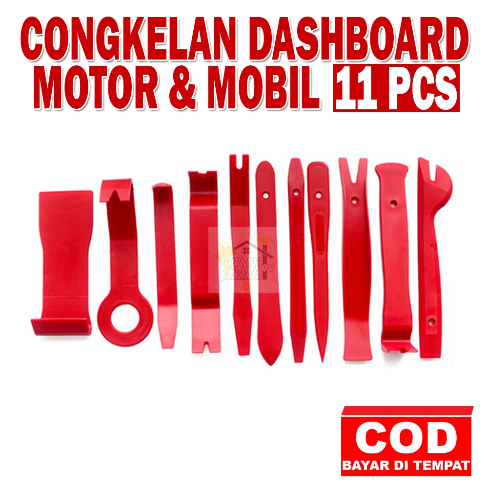Jual Alat Cungkil Dashboard 11 In 1 Pembuka Dasboard Mobil Motor ...