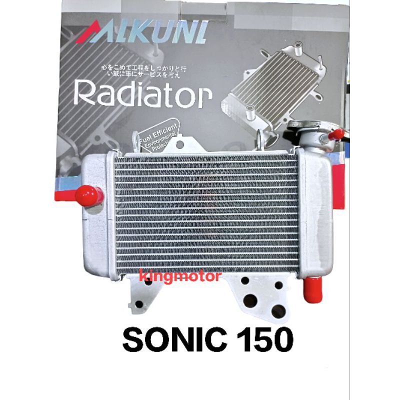 Jual RADIATOR SET HONDA SONIC 150 R SUPRA GTR 150 KUALITAS SUPER ...