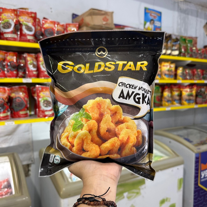 Jual GoldStar chicken Nugget angka 500g | Shopee Indonesia