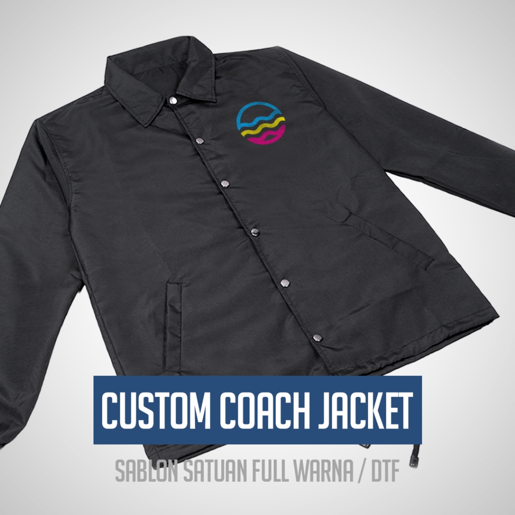 Jual Ohio * Jaket Coach Pria I Jaket Custom I Jacket Parasut Coach I ...