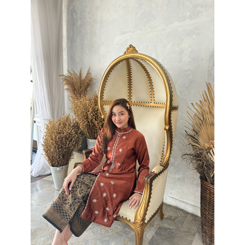 Jual EKA KEBAYA ID Set Kebaya Siti Nurbaya Payet New || Baju kurung ...