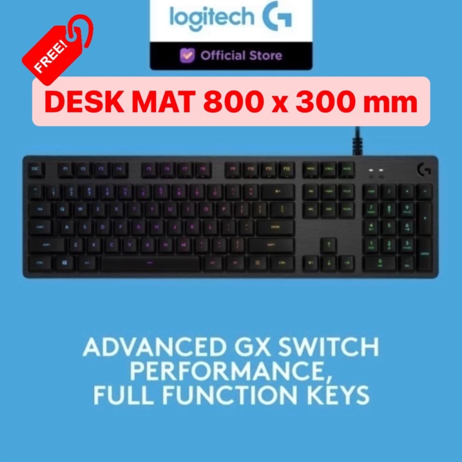 Jual Logitech G512 Gaming Mechanical Keyboard G 512 | Shopee Indonesia