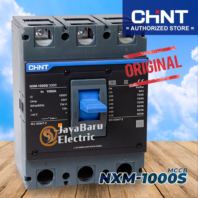 Jual MCCB Breaker CHINT NXM-1000S NXM1000S 3P 1000A | Shopee Indonesia