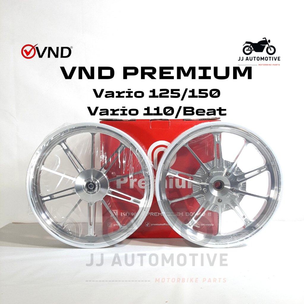 Jual Velg VND VD Premium Palang 10 Ring 14 Beat Scoopy Genio Spacy Vario 110 125 150 | Shopee ...