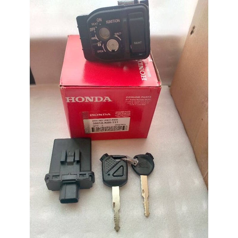Jual Kunci kontak Vario 150 new+ remot + module keyless | Shopee Indonesia
