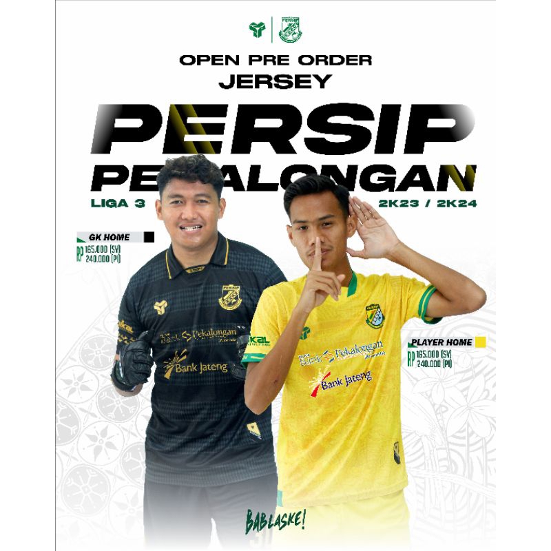 Jual JERSEY LIGA HOME 2023 PERSIP PEKALONGAN | Shopee Indonesia