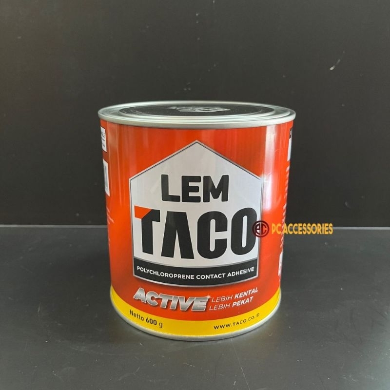 Jual LEM TACO MERAH ACTIVE SERBAGUNA/LEM TACO UNTUK FURNITURE KAIN dan ...