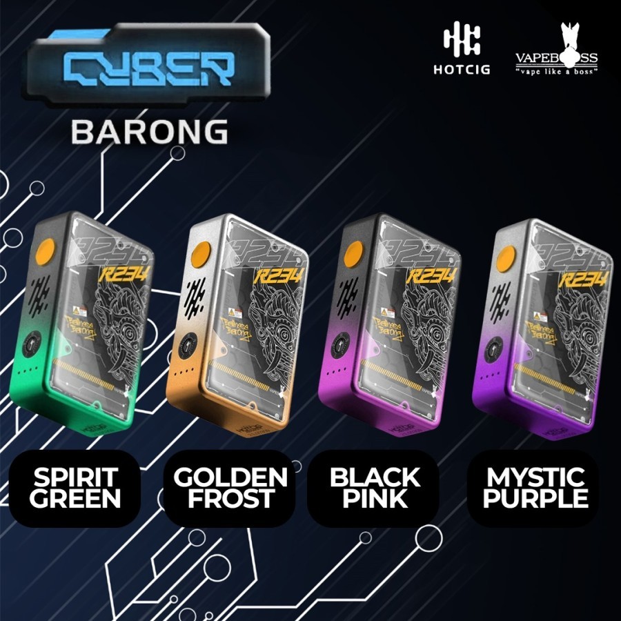 Jual Hotcig R234 Cyber Barong Edition Box Mod by Hotcig x Vape Boss ...