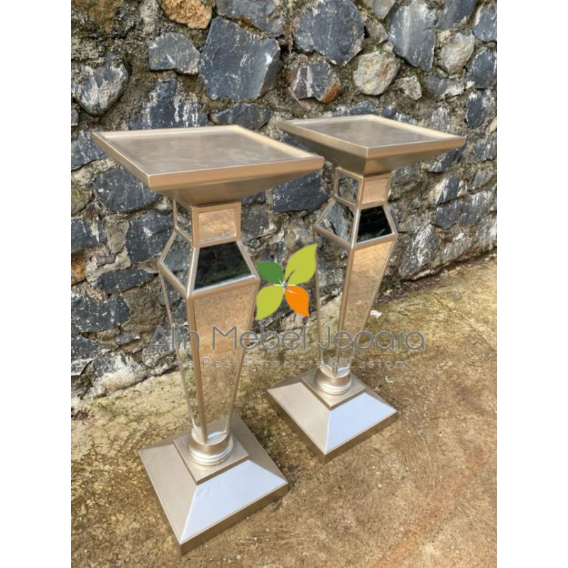 Jual [Tempat Bunga]VAS PIALA , STANDING FLOWER KACA , SOFA PELAMINAN ...