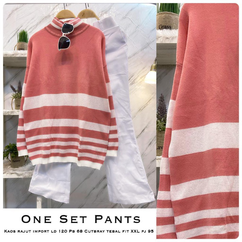 Jual One set rajut aster | Shopee Indonesia