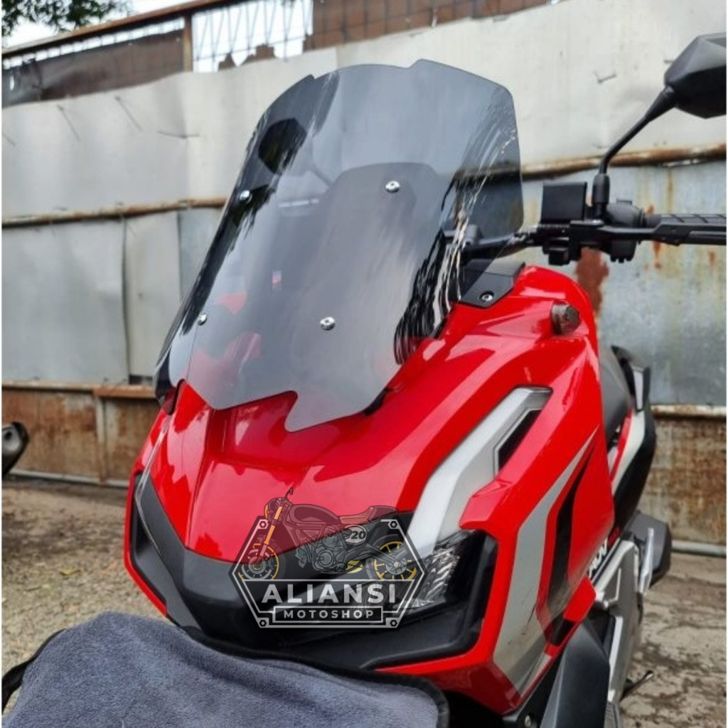 Jual Windshield ADV 160 150 Sporty Street X1 kaca depan Visor Honda ADV ...