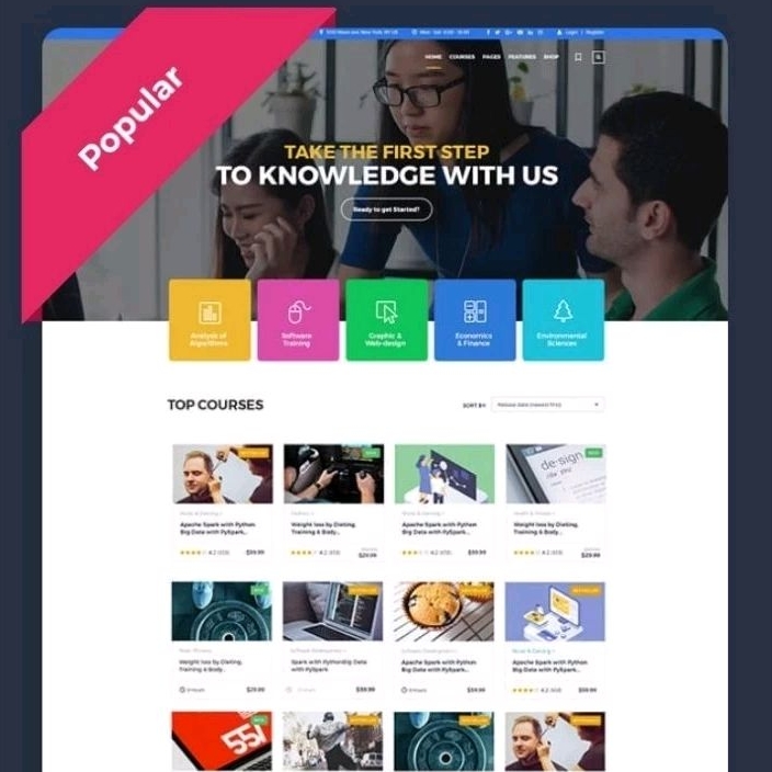 Jual Masterstudy Education LMS WordPress Theme - GPL | Shopee Indonesia
