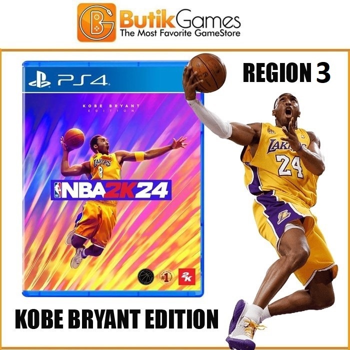 Jual NBA 2K24 NBA2K24 NBA24 NBA 24 PS4 Kobe Bryant Edition | Shopee Indonesia