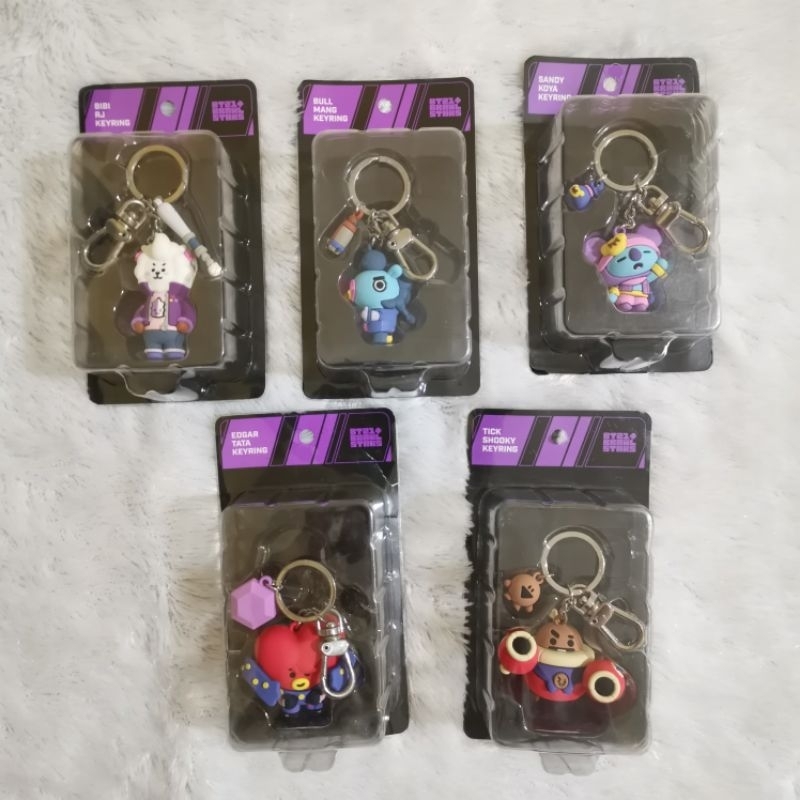 Jual READY STOCK BT21 X BRAWL STARS FIGURE KEYRING OFFICIAL LINE ...