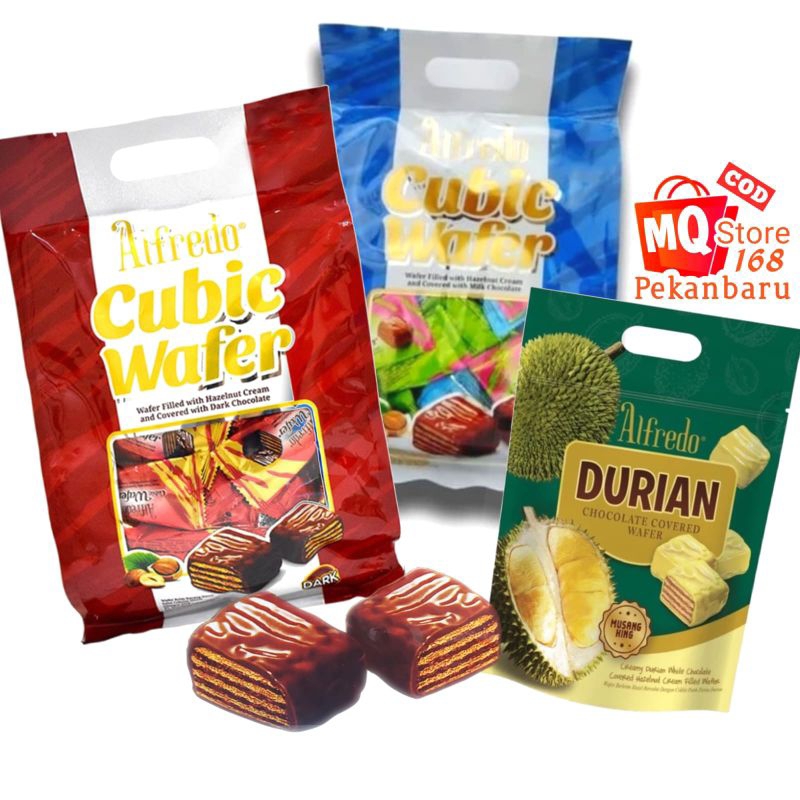 Jual Alfredo Cubic Wafer Chocolate 270gr | Shopee Indonesia