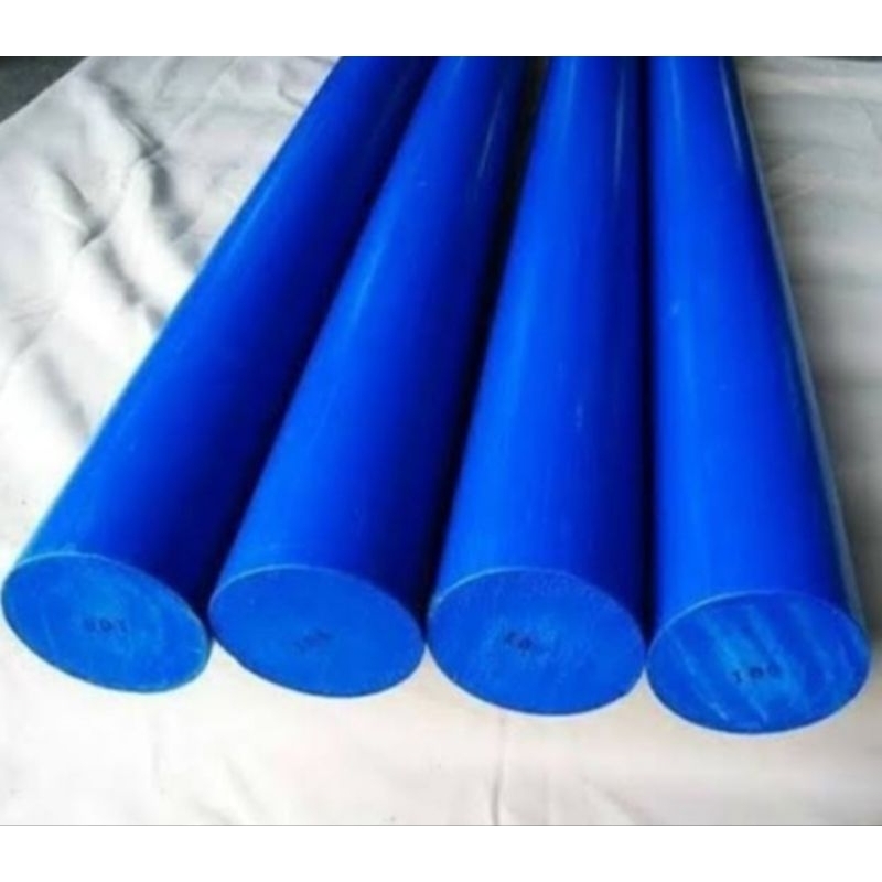 Jual MC Blue Batangan 40mm X 100cm Nylon Rod Biru | Shopee Indonesia