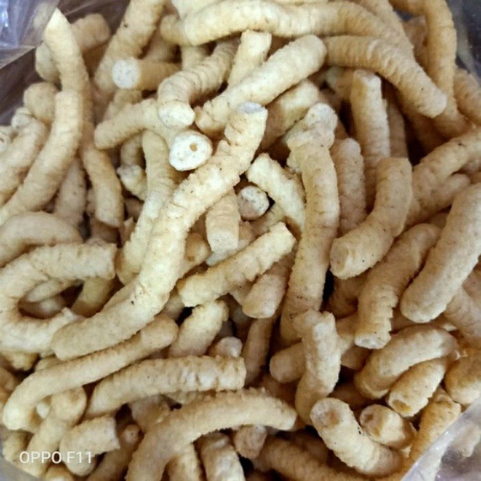 Jual KUE ULAT KEJU / AKAR KELAPA KEJU 150 gr / SNACK UNTIR KEJU ...