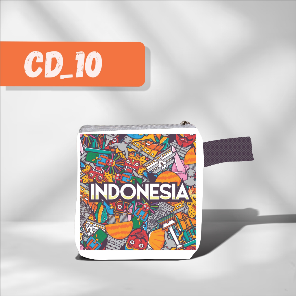 Jual DOMPET POUCH KHAS INDONESIA/ Oleh-oleh Khas INDONESIA / 2 Sisi ...