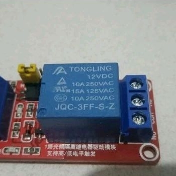 Jual MODUL RELAY 1 CHANEL DC 12V H/L TRIGER | Shopee Indonesia