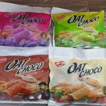 Jual Naraya Oat Choco oatmeal ORIGINAL/ COKLAT/ PANDAN / UBI UNGU ( isi ...