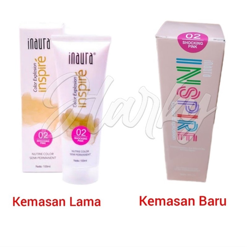 Jual Diskon INAURA COLOR EXPLOSION INSPIRE 100ML HAIR CAT PEWARNA ...