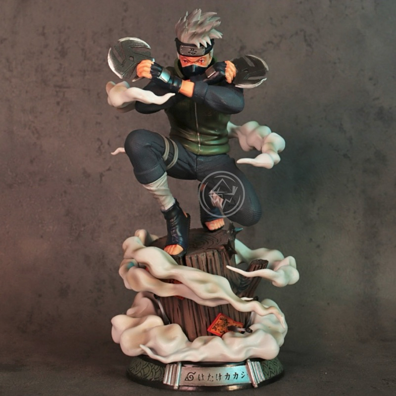 Jual Kakashi shinobi sharingan battle stance by Crab Comic Studio ...