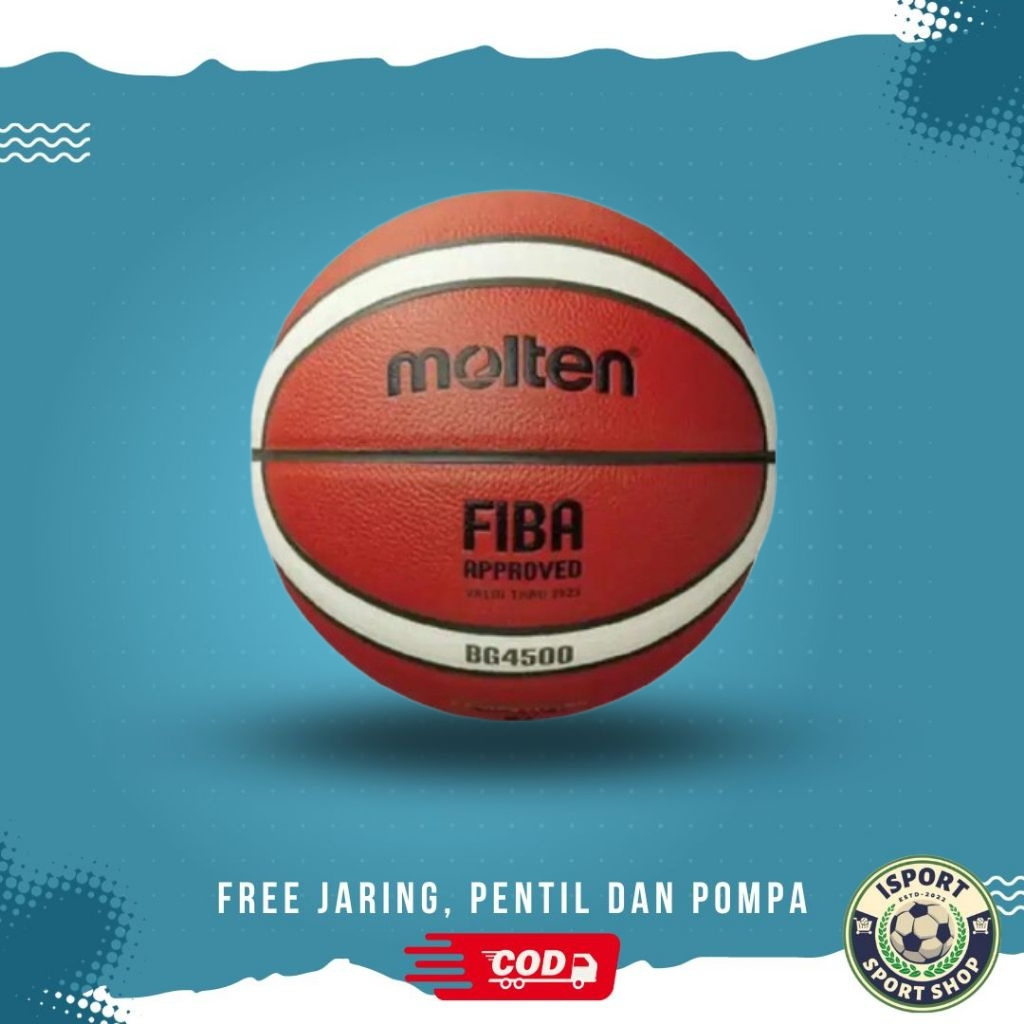 Jual MOLTEN BOLA BASKET MOLTEN BG4500 ORIGINAL MADE IN CHINA | Shopee Indonesia