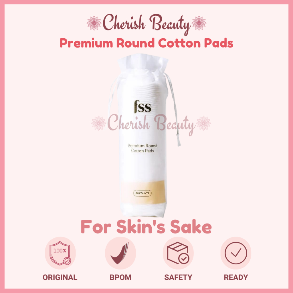 Jual For Skin's Sake FSS Premium Round Cotton Pads Kapas Wajah Kapas ...