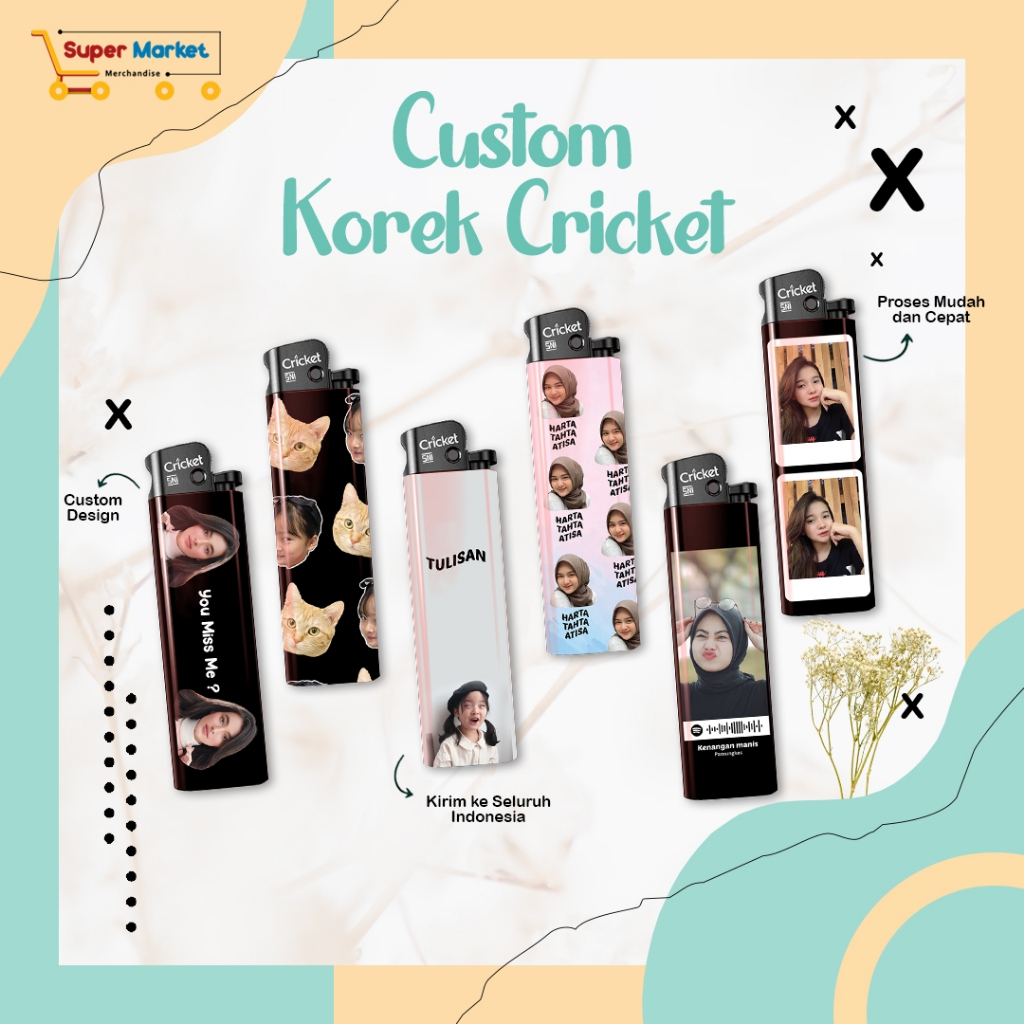 Jual KOREK CUSTOM BEBAS GAMBAR TANPA MINIMAL ORDER / SOUVENIR KADO ...
