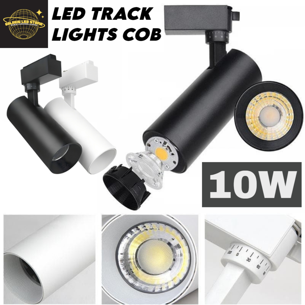 Jual LAMPU RELL SPOTLIGHT 10W MODEL X1110 / LAMPU TRACK LED COB 10W ...