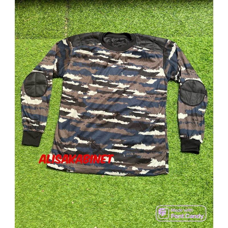 Jual Kaos Lengan Panjang Busa Loreng Layar KRI TNI AL | Shopee Indonesia
