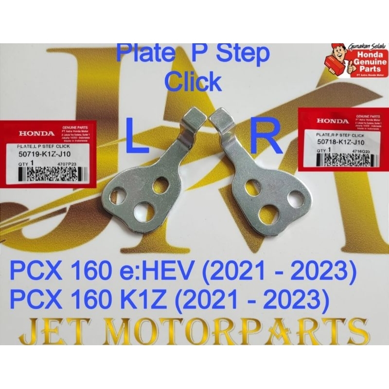 Jual 50718K1ZJ10 Plate R / L Step Click Honda PCX 160 k1Z Asli Atau Ori ...