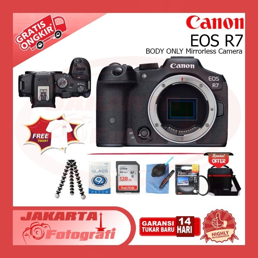 Jual Canon EOS R7 BODY ONLY Mirrorless Camerar R7 | Shopee Indonesia