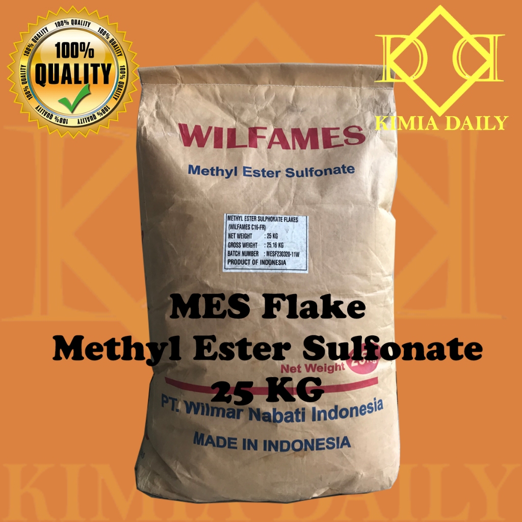 Jual MES FLAKE / Methyl Ester Sulfonate / Surfaktan Nabati 25 KG ...
