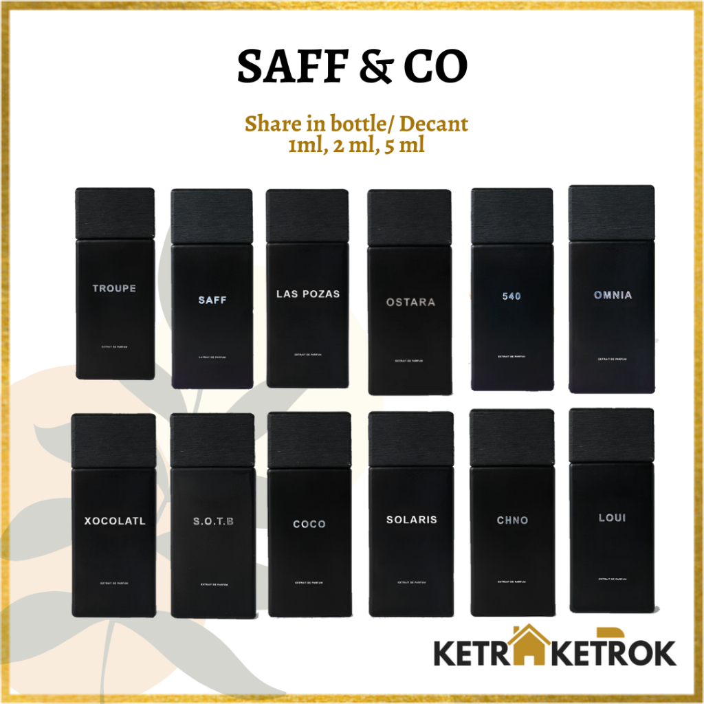 Jual 5ml - Decant Share Perfume Saff & Co. SOTB / Ostara / Cascavel ...