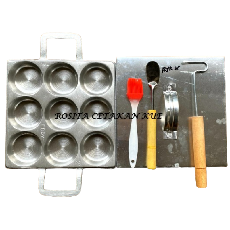 Jual Rosita Cetakan Kue Lumpur Martabak Mini Apem Cubit Wingko O9K ...