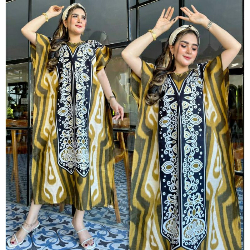 Jual [DASTER MURAH] DASTER LOWO JUMBO BUSUI MOTIF DAYAK ALL SIZE JUMBO ...