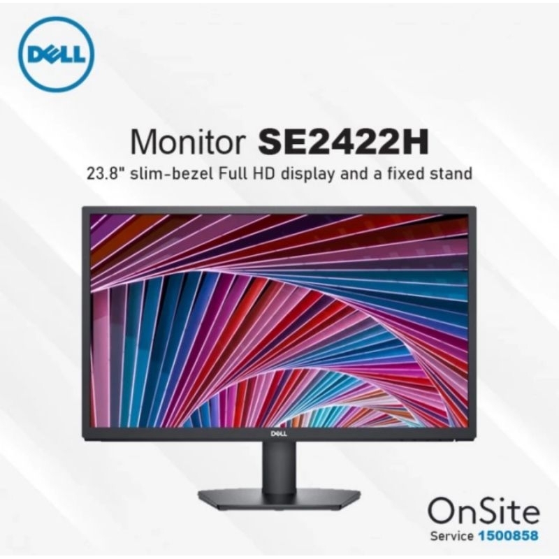 Jual Dell Monitor 24 inch SE2422H 24in 24inch 24" 23.8inch HDMI VGA LCD ...