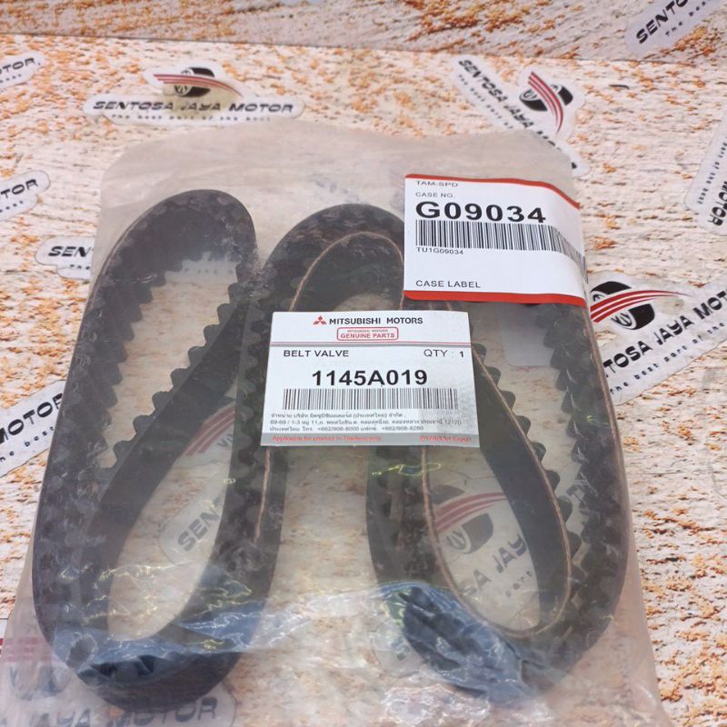 Jual Timing Belt Long panjang Mitsubishi Pajero Triton 1145A019 ...