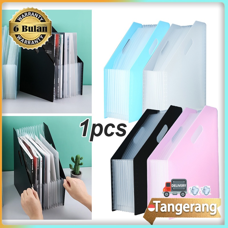 Jual Standing File A4 / File Folder Document Bag Organizer / Accordion ...
