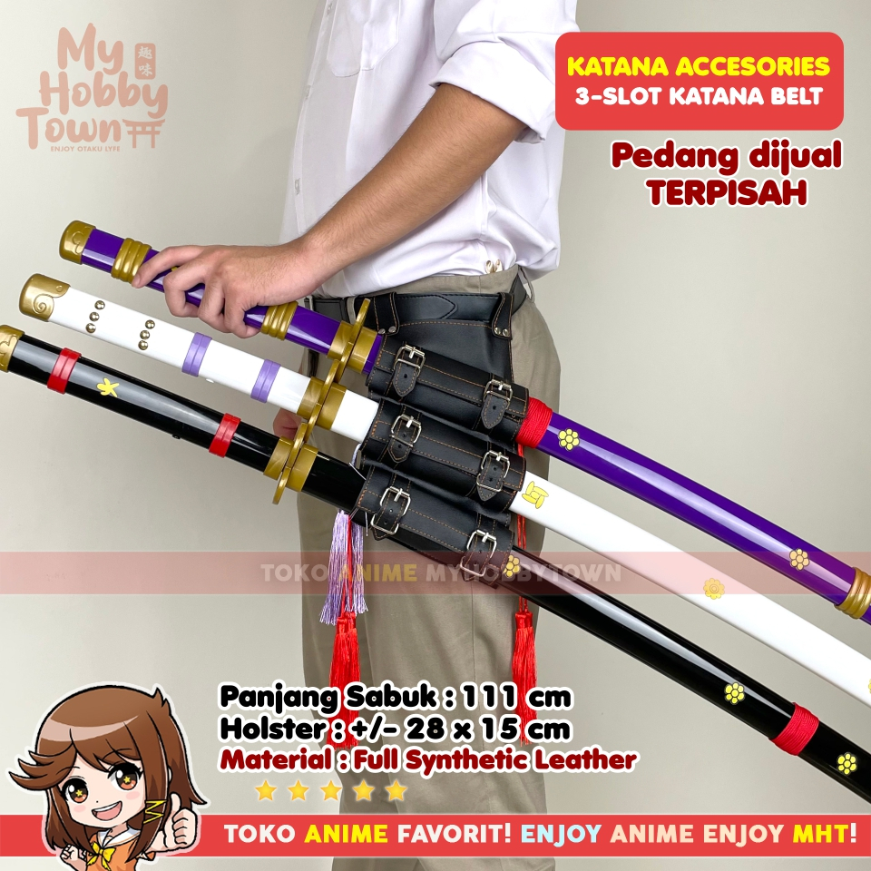 Jual Belt Ikat Pinggang Anime Cosplay Sword Holder Holster Sabuk Pedang ...