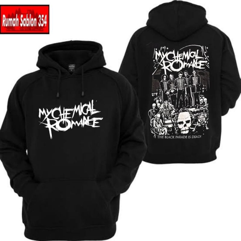 Jual Jaket MCR HOODIE MY CHEMICAL ROMANCE - BISA PAKAI SLETING ...