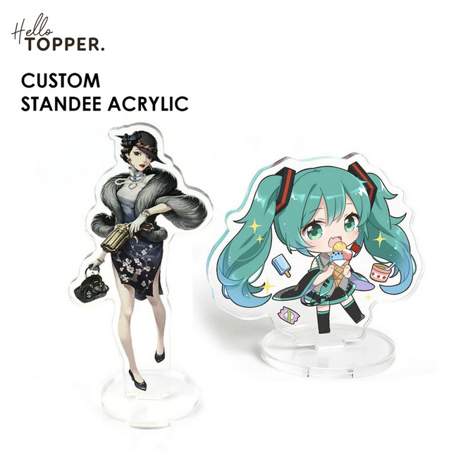 Jual Custom Standee Mini Figure Akrilik Custom (Kpop, Anime, dll ...