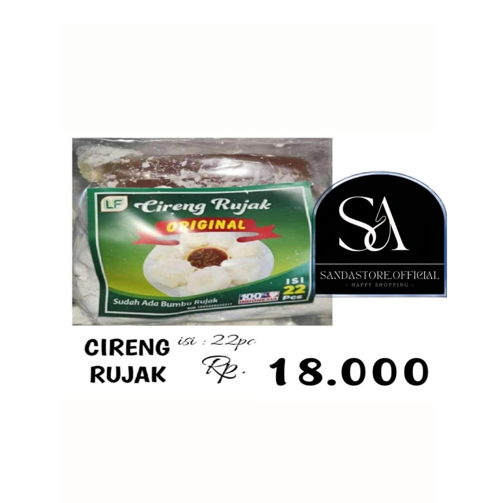 Jual Cireng Rujak Original Isi 22pc | Shopee Indonesia