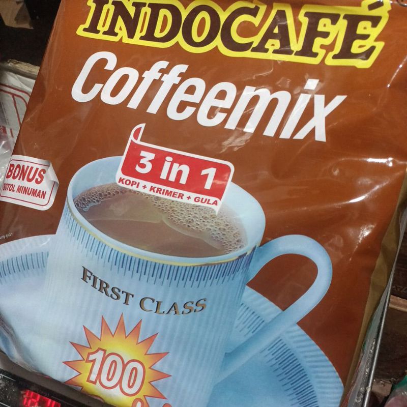 Jual INDOCAFE KOPI MIX ( 1 PAK ) ISI 100 PCS | Shopee Indonesia