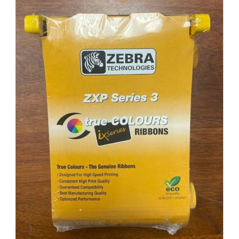 Jual Ribbon Color Zebra 800033-840 / Zebra / Zebra ZXP3 / 800033-840 ...