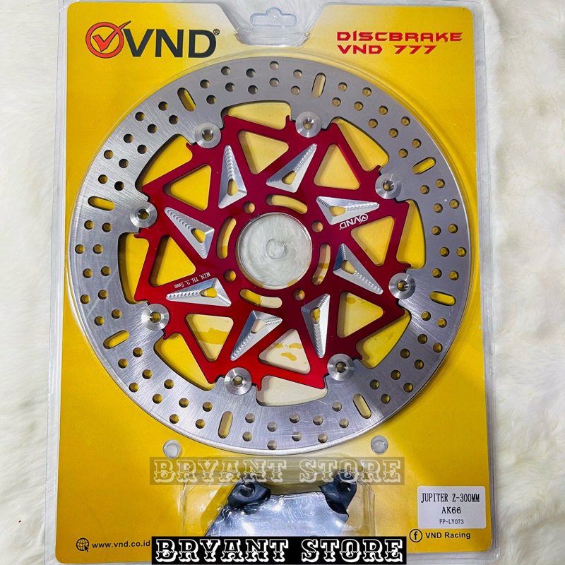 Jual PIRINGAN DEPAN CAKRAM VND AK 66 300MM JUPITER Z MX F1ZR VEGA CNC ...