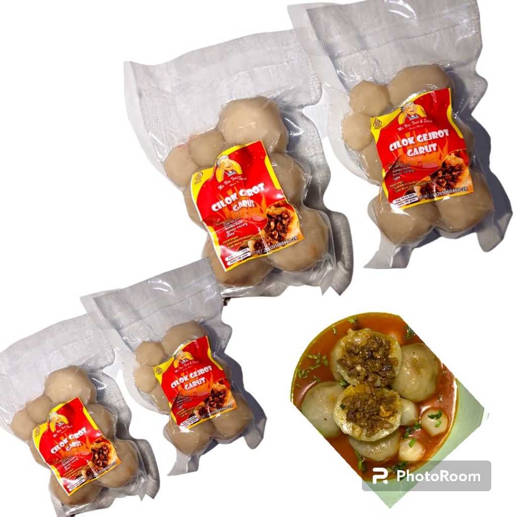 Jual cilok gejrot jumbo Baso aci Premium isi Daging sapi suir tetelan ...